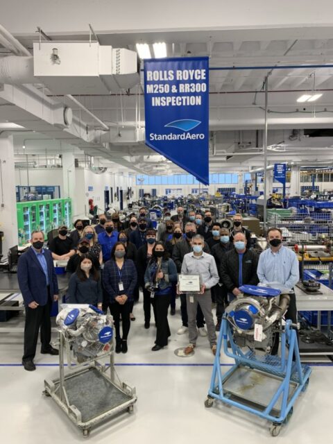 Rolls-Royce Recognition of StandardAero | EnviroTREC